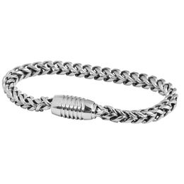 Adelia´s Edelstahlarmband ADELIA´S "Herren Armband aus Edelstahl 22,5 cm" Armbänder Gr. 22,5, Edelstahl, silberfarben (silber) Herren