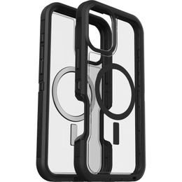 Otterbox Handyhülle "Defender XT mit MagSafe für Apple iPhone 16 Plus" Hüllen Backcover, Schutzhülle, Handyschutzhülle, Case, Schutzcase, stoßfest schwarz (transparent, schwarz)