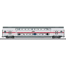 Märklin Personenwagen MÄRKLIN "IC2 Doppelstock-Mittelwagen DBpza 682.2, 2. Klasse - 43487" Modelleisenbahn-Fahrzeuge rot (weiß, grau, rot) Kinder Made in Europe