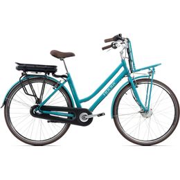 E-Bike Adore "Cantaloupe" E-Bikes Gr. 50cm, 28 Zoll (71,12cm), blau Pedelec, Elektrofahrrad für Damen u. Herren