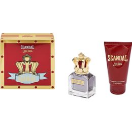 Duft-Set Jean Paul Gaultier "Scandal" Parfüms bunt (transparent) Herren