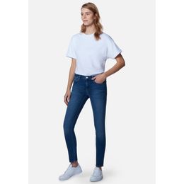 Röhrenjeans Mavi "ADRIANA" Gr. 27, Länge 28, blau (deep shaded) Damen Jeans Enge