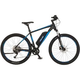 FISCHER BIKE E-Bike FISCHER FAHRRAD "MONTIS 2.1 418" E-Bikes Gr. 51cm, 29 Zoll (73,66cm), schwarz (graphitschwarz) Pedelec, Elektrofahrrad für Damen u. Herren, MTB