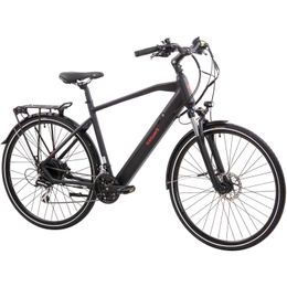 E-Bike Tretwerk "Bronx 5.0" E-Bikes Gr. 52cm, 28 Zoll (71,12cm), schwarz Pedelec, Elektrofahrrad für Damen u. Herren