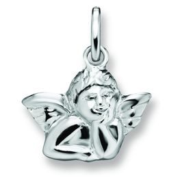 Ketten-Anhänger ONE ELEMENT "Engel Anhänger aus 925 Silber" Schmuckanhänger Gr. Silber 925 (Sterlingsilber), silberfarben (silber) Kinder Damen Silber Schmuck Engel