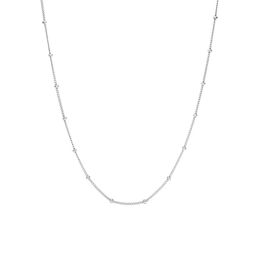 Collier PURELEI "Schmuck Geschenk Li'ili'i, Necklace-Liilii-Gold, Necklace-Liilii" Halsketten Gr. Edelstahl, L: 40cm, silberfarben (edelstahlfarben) Damen