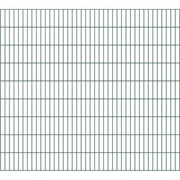 Alberts Doppelstabmattenzaun "Doppelstab-Gittermatte 6/5/6" Zaunelemente LxH: 200x180 cm Gr. H/L: 180cm x 2 m, grün