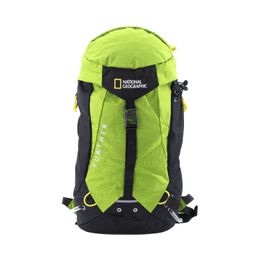 Cityrucksack National Geographic "Destination" Gr. B: 24.00cm, grün (limette) Rucksäcke Mit reflektierenden Elementen