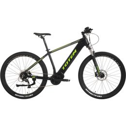 E-Bike Totem "Maurice Pro" E-Bikes Gr. 53cm, 29 Zoll (73,66cm), grau (schwarz) Pedelec, Elektrofahrrad für Damen u. Herren