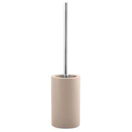 WC-Garnitur Spirella "Tube-Matt" Reinigungsbürsten grau (taupe) WC-Bürste, Ø: 10,5 cm