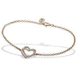 Armband Goldmaid Armbänder Gr. Silber 925 (Sterlingsilber), rosegold (rotgoldfarben) Damen