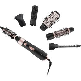 2THETA Multihaarstyler ETA "Fenite Black Edition ETA532190010" pink 5 zusätzliche Aufsätze für den perfekten Look