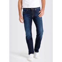 Regular-fit-Jeans MAC "Ben" Gr. 32, Länge 30, blau (dark blue vintage wash) Herren Jeans