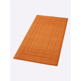 Badematte Vossen Badematten Gr. rechteckig (67cm x 120cm),, orange (papaya)