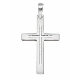 Adelia´s Ketten-Anhänger ADELIA´S "925 Silber Kreuz Anhänger" Schmuckanhänger Gr. Damen, Silber 925 (Sterlingsilber), silberfarben (silber) Damen Silberschmuck für & Herren