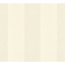 Vliestapete ARCHITECTS PAPER "Castello", beige (creme), B:0,52m L:10,05m, Vinyl, Vlies, Tapeten, Ornament Tapete Streifen