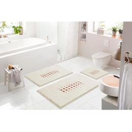 Badematte Grund Badematten Gr. rechteckig (70cm x 120cm),, beige (natur)