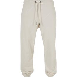 Jogginghose Rocawear "Rocawear Herren Rocawear Atlanta Sweatpant" Gr. 4XL, US-Größen, weiß (sanftes weiß) Herren Hosen