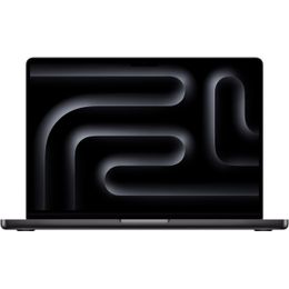 Apple Notebook "MacBook Pro 14" M4" Notebooks Gr. 24 GB RAM 1000 GB SSD, macOS, schwarz (space schwarz)