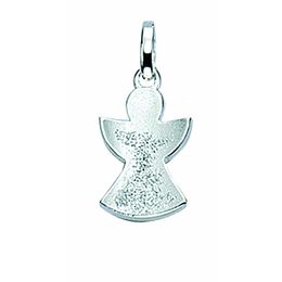 Adelia´s Charm-Einhänger ADELIA´S "Damen Silberschmuck 925 Silber Charms Anhänger Engel" silberfarben (silber) Damen 925 Sterling Silber Silberschmuck für