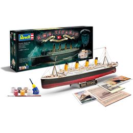 Modellbausatz Revell "Geschenkset 100 Jahre R.M.S. Titanic" Modellbausätze bunt Kinder Made in Europe