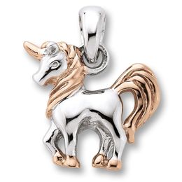 Ketten-Anhänger ONE ELEMENT "Einhorn Anhänger aus 925 Silber" Schmuckanhänger Gr. Silber 925 (Sterlingsilber), silberfarben (silber) Kinder Damen Silber Schmuck Einhorn