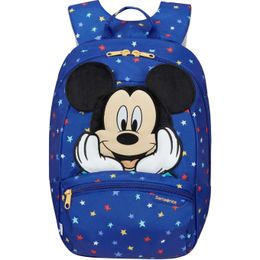 Kinderrucksack Samsonite "Disney Ultimate 2.0, S+, Mickey Stars" Gr. B/H/T: 26cm x 35cm x 15cm, bunt (mickey stars) Kinder Rucksäcke Kindergartenrucksack Kinderfreizeitrucksack Kinder-Backpack