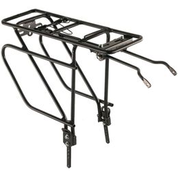 Fahrrad-Gepäckträger POINT Gepäckträger Gr. B/H/L: 13,5cm x 45cm x 415cm, schwarz 3-fach Strebe, abgesenkte Taschenbügel