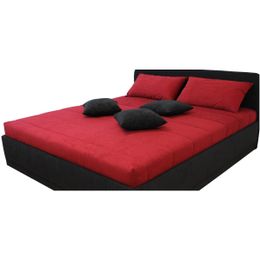 Tagesdecke, rot, B:210cm L:220cm, Polyester, Westfalia Schlafkomfort, Tagesdecken