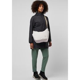 Umhängetasche Jack Wolfskin "BURGWEG" Gr. ONE SIZE, grau (sea-shell) Taschen