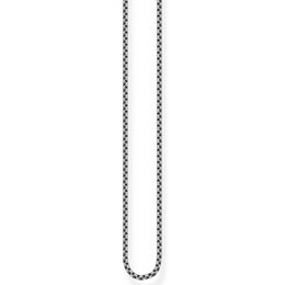 Silberkette Thomas Sabo "KE1106-001-12-L42V,-L50V,L60, -413-12-L50V, -637-12-L42V,L50V" Halsketten Gr. 42, Silber 925 (Sterlingsilber), grau Damen