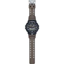 Chronograph Casio G-SHOCK Armbanduhren taupe Herren Quarzuhr, Armbanduhr, Herrenuhr, digital,Resinband,20 bar Wasserdichte