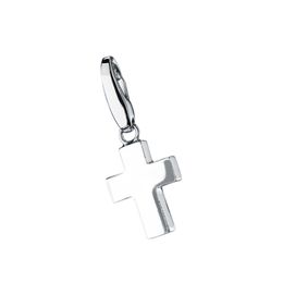 Charm Kreuz Giorgio Martello MILANO "Kreuz, Silber 925" Charms silberfarben (silber) Damen