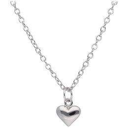 Collier Smart Jewel "Herz, Silber 925" Halsketten Gr. 45cm, Silber 925 (Sterlingsilber), silberfarben (silber) Damen