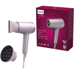 Haartrockner Philips "Serie 7000 BHD723/10" rosa (.) mit ThermoShield Advanced, 4 Hitze- und 2 Geschwindigkeitsstufen