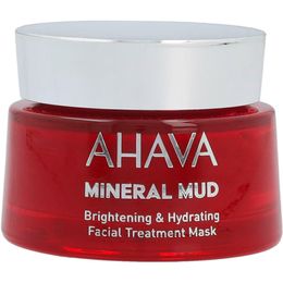 Gesichtsmaske AHAVA "Mineral Masks Brightening&Hydrating Facial Treatment Mask" Hautpflegemittel Gr. 50 ml, grün