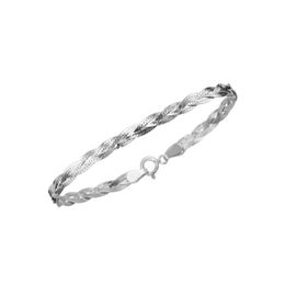 Armband Firetti "Schmuck Geschenk Silber 925 Armschmuck Armette Heringbone" Armbänder Gr. Silber 925 (Sterlingsilber), silberfarben Damen