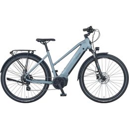 E-Bike Prophete "Entdecker 3.8" E-Bikes Gr. 50cm, 28 Zoll (71,12cm), silberfarben (silber matt) Pedelec, Elektrofahrrad für Damen