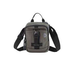 Laptoptasche DISCOVERY "Shield" Gr. B/H/T: 11cm x 23cm x 17cm, grün (khaki) Taschen aus rPet Polyester-Material