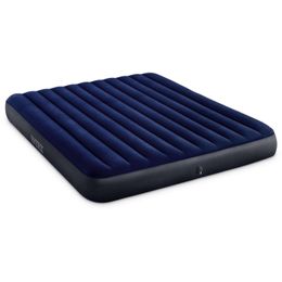 Luftbett Intex "DURA-BEAM Classic Downy Airbed" Luftbetten Gr. B/H/L: 152cm x 25cm x 203cm, blau