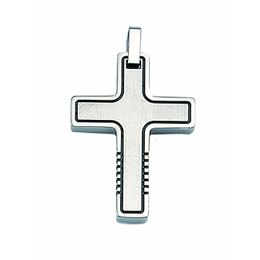 Adelia´s Ketten-Anhänger ADELIA´S "Edelstahl Kreuz Anhänger" Schmuckanhänger Gr. Silber 925 (Sterlingsilber), silberfarben (silber) Herren Edelstahlschmuck für