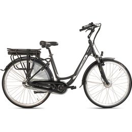 E-Bike VOGUE BIKE "Basic" E-Bikes Gr. 48 cm, 28 Zoll (71,12 cm), schwarz Pedelec, Elektrofahrrad für Damen u. Herren