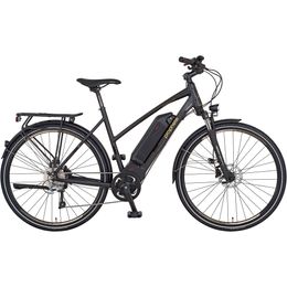 E-Bike Prophete "Entdecker eSport" E-Bikes Gr. 52cm, 28 Zoll (71,12cm), schwarz Pedelec, Elektrofahrrad für Damen