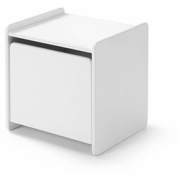 Nachtkonsole Vipack "Kiddy" Sideboards Gr. B/H/T: 40 cm x 40 cm x 36 cm, weiß MDF-Oberfläche