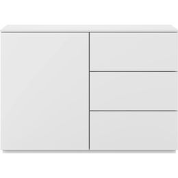 Sideboard TemaHome "Join" Sideboards Gr. B/H/T: 120cm x 84cm x 50cm, 3 St., weiß Kommode mit viel Stauraum, Breite 120 cm