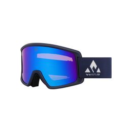 Skibrille WHISTLER "WS5100", blau, Sportbrillen, mit UV-Schutz und Anti Fog-Funktion