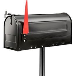 Burg Wächter BURG WÄCHTER Briefkasten "U.S. Mailbox" Briefkästen mit großem Fassungsvermögen schwarz