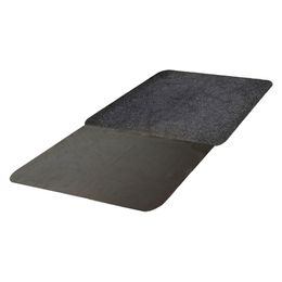 Teppich wash+dry by Kleen-Tex "Kleen-Car Set Premium(2-teilig)" Teppiche Gr. B: 80cm, 10mm, L: 110cm, grau