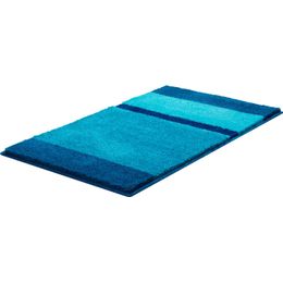 Badematte Grund Badematten Gr. rechteckig (70cm x 120cm),, blau (türkis)