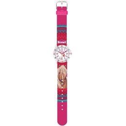 Quarzuhr Scout "Achtion Girls, 280378071, Pferdeuhr", bunt, Armbanduhren, Kinder, Lernuhr, Pferdemotiv, ideal auch als Geschenk